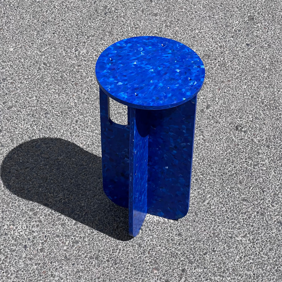 Recycled Plastic Stool/Coffee Table/Bedside Stand Made to order in EU ...