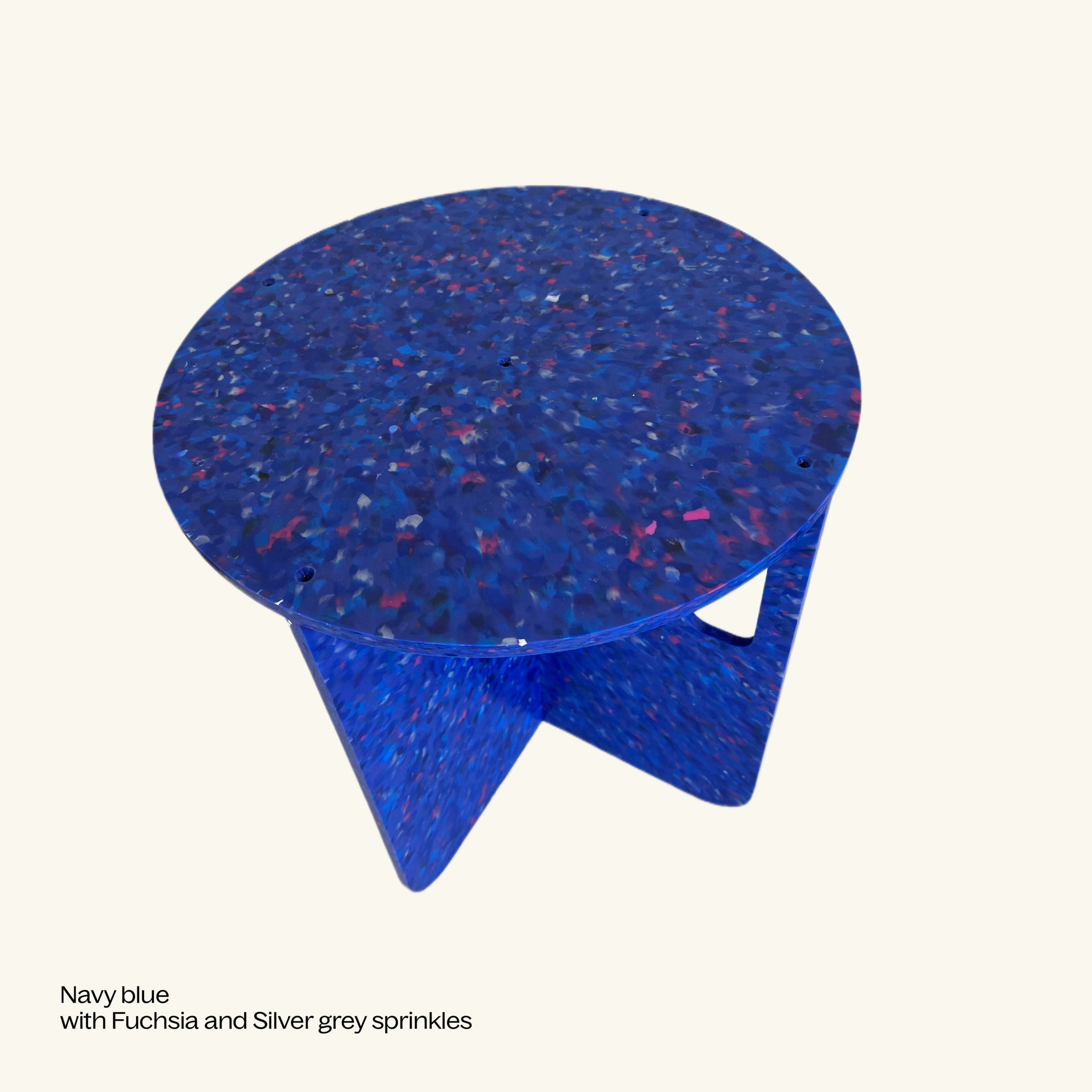 Recycled Plastic Stool/Coffee Table/Bedside Stand Made to order in EU ...