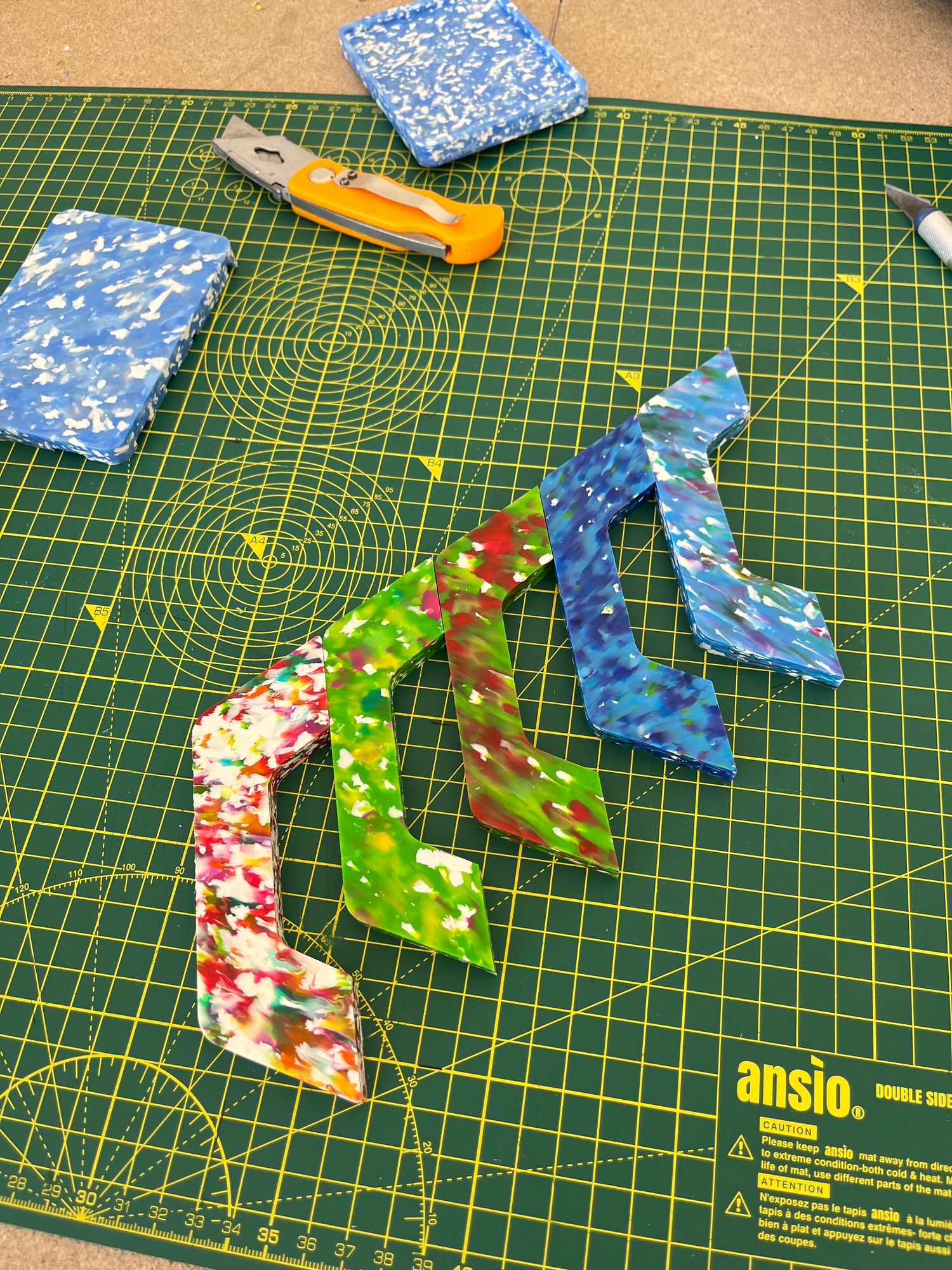 Designer Collaboration | Recycled Raw Material & Custom Cut Plastic ...