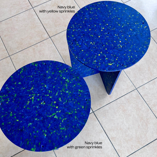 Recycled Plastic Stool/Coffee Table/Bedside Stand Made to order in EU ...