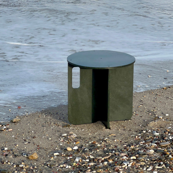 Recycled Plastic Stool/Coffee Table/Bedside Stand Made to order in EU ...